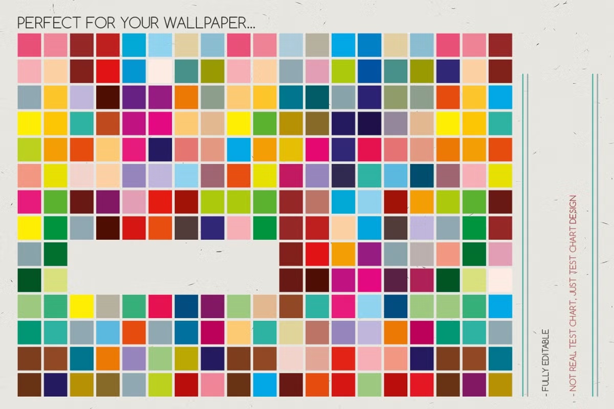 Test Chart Design - Creative Market