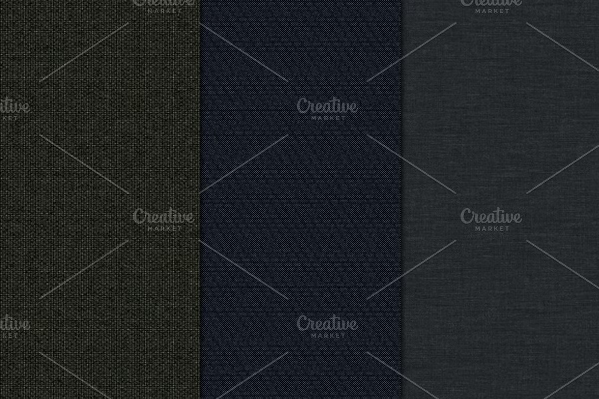 6 Seamless Fabric Textures V2 - Creative Market
